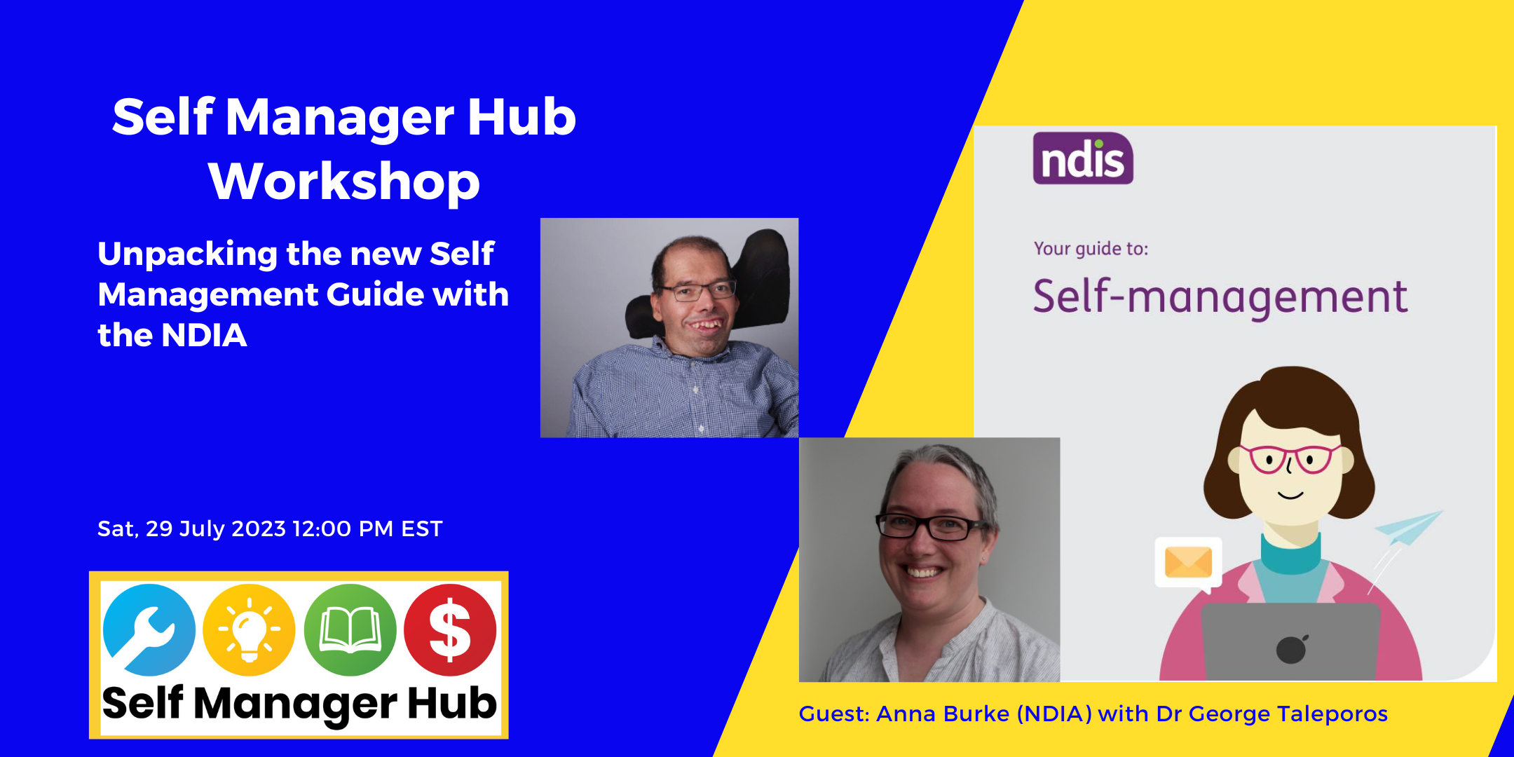 Unpacking the New Self Management Guide with the NDIA - Self Manager Hub